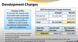 Development Charges- Update – Sherry Bondy